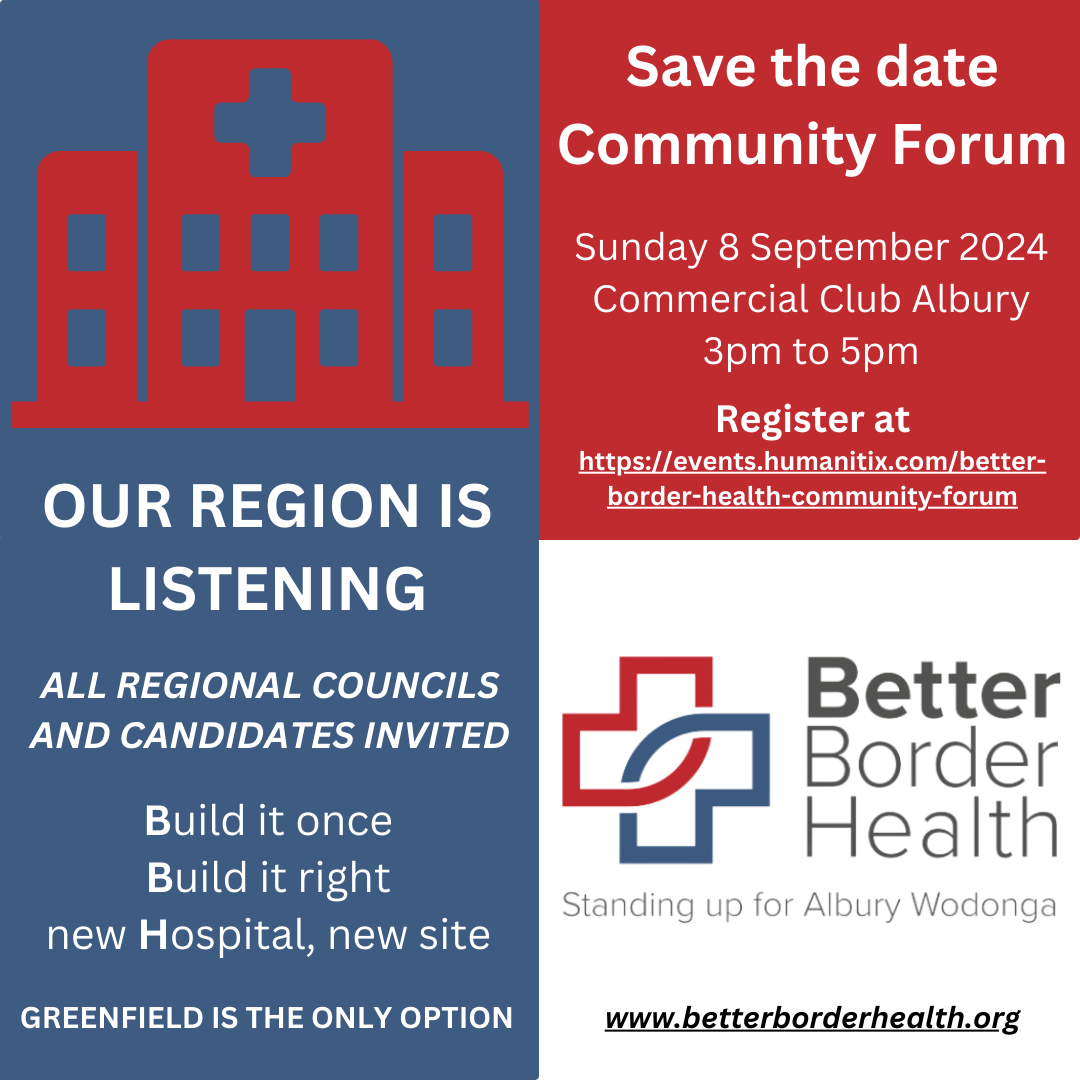 Better Border Health – Standing up for Albury-Wodonga, NE Victoria and ...